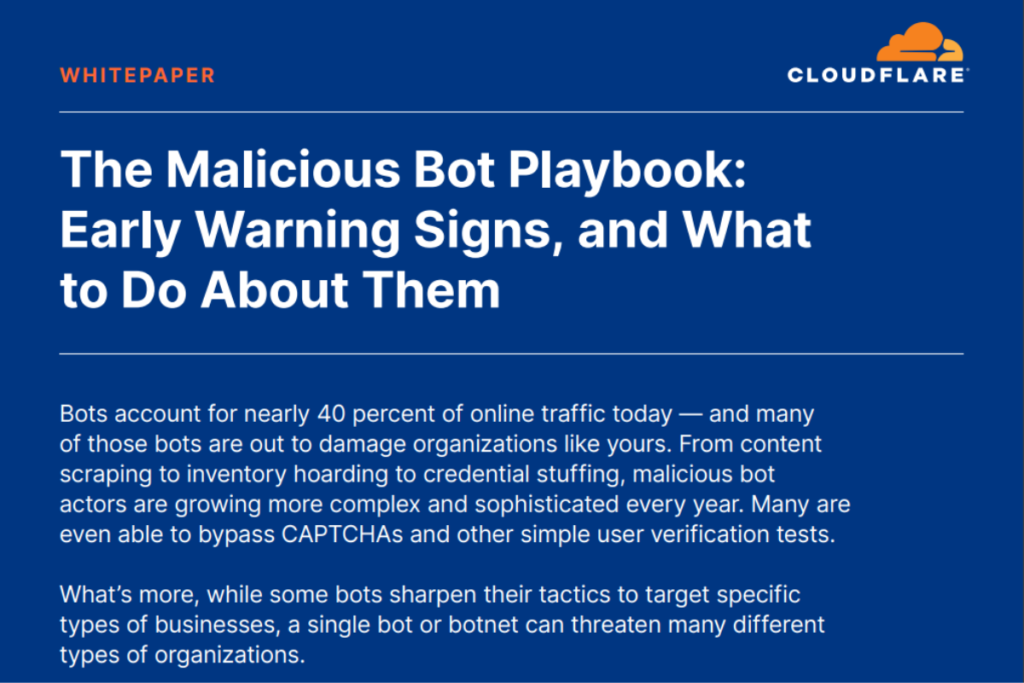The Malicious Bot Playbook: Early Warning Signs, and What to Do About Them – Network-Informer