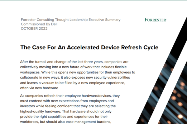 Forrester: The case for an accelerated device refresh cycle – Network ...
